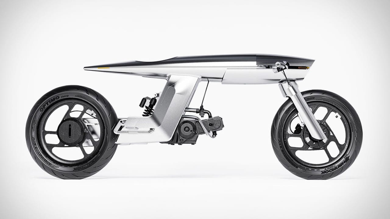 Check out this incredible Honda-based silver bullet from custom bike ...