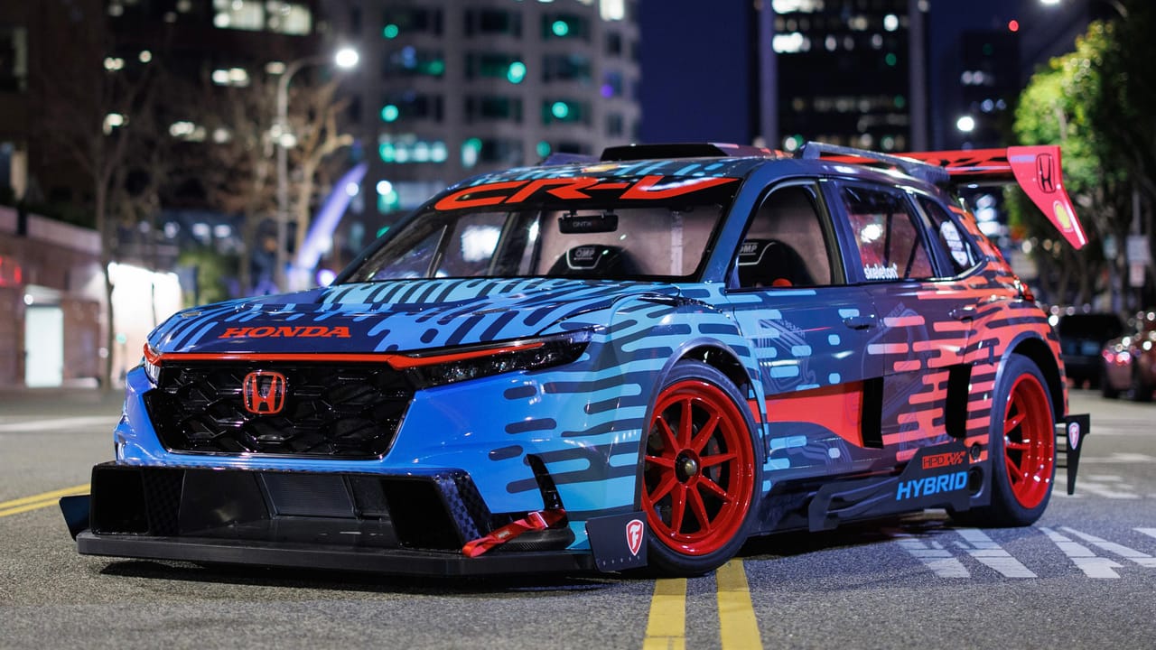 This Honda CR-V is a twin-turbo nutter that sounds like an IndyCar ...