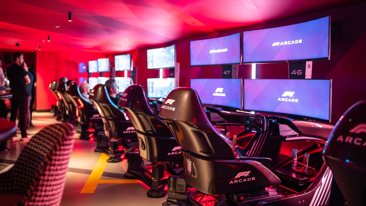 Check out this new F1 Arcade in London | Top Gear
