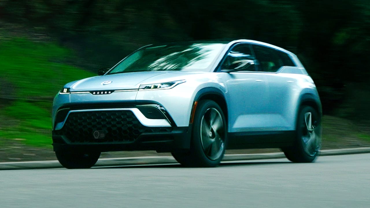 Fisker has claimed a 440-mile range for the Ocean Extreme e-SUV | Top Gear