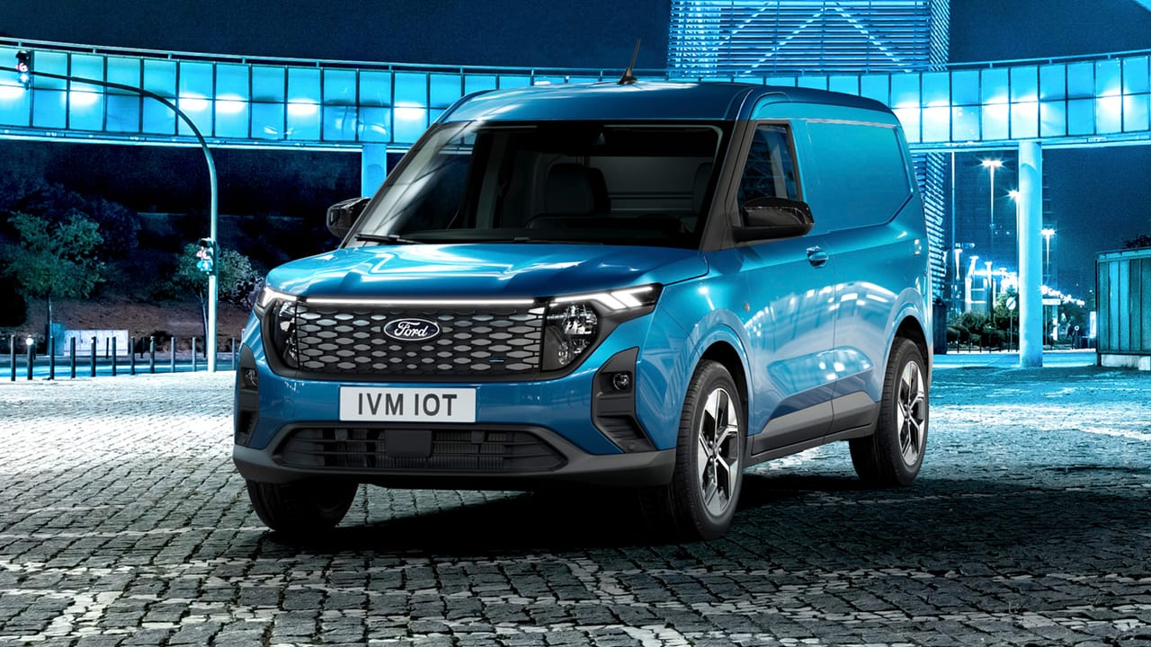 Ford's littlest Transit van is going electric | Top Gear