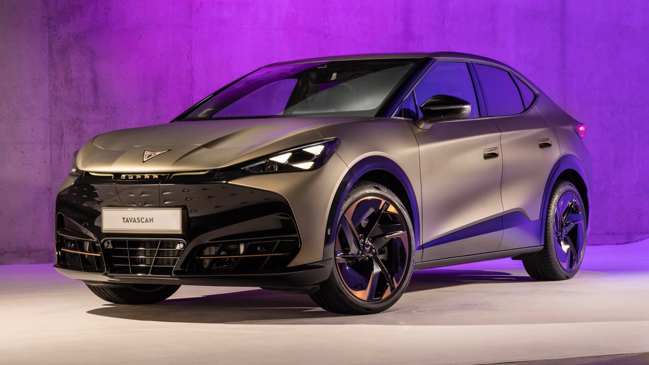 The Cupra Tavascan is yet another electric SUV-coupe | Top Gear