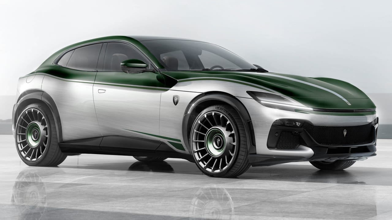 What do you make of Carlex Design’s modified Ferrari Purosangue? | Top Gear