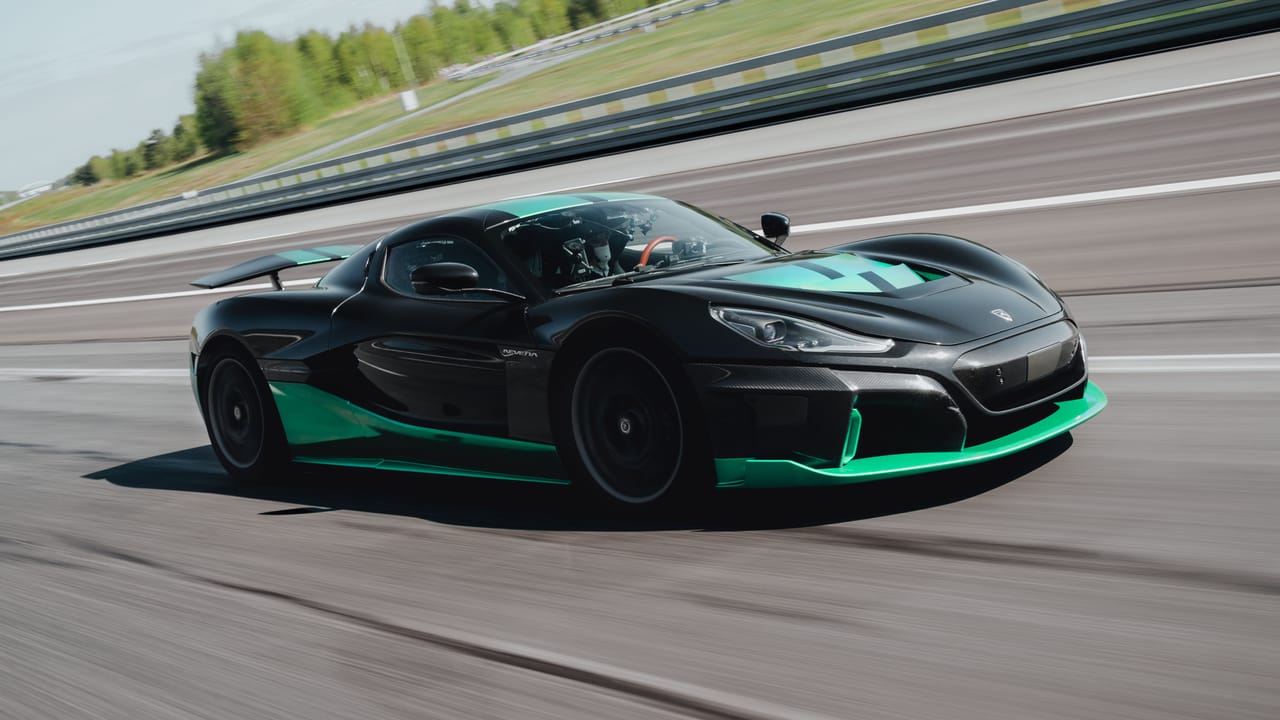 The Rimac Nevera has claimed a 0-400-0km/h record, beating Koenigsegg’s ...