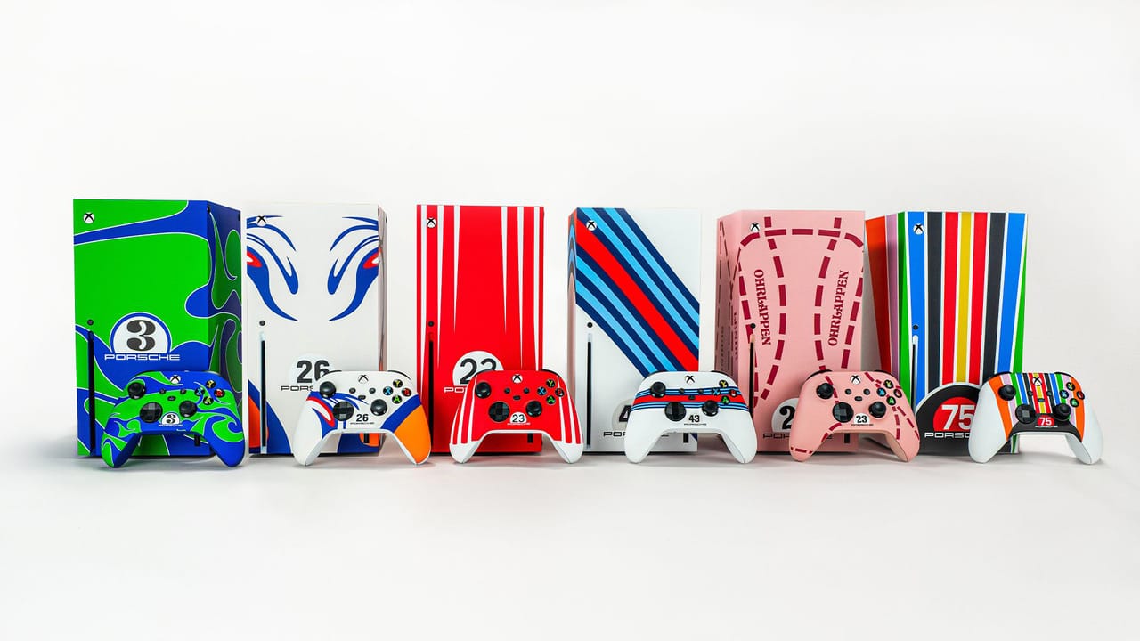 Check out these special Xbox Series Xs in Porsche racing liveries | Top ...