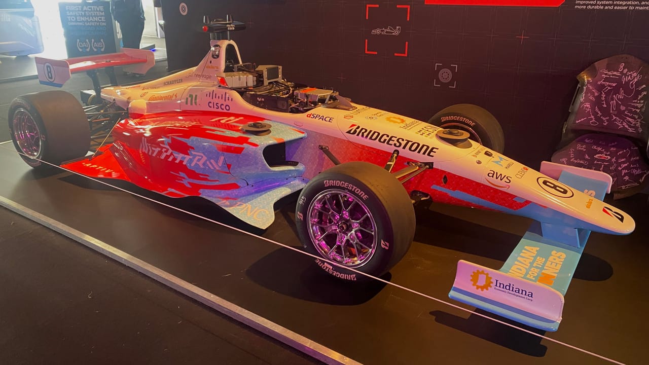 An autonomous IndyCar will run up the hill at Goodwood in 2024 | Top Gear