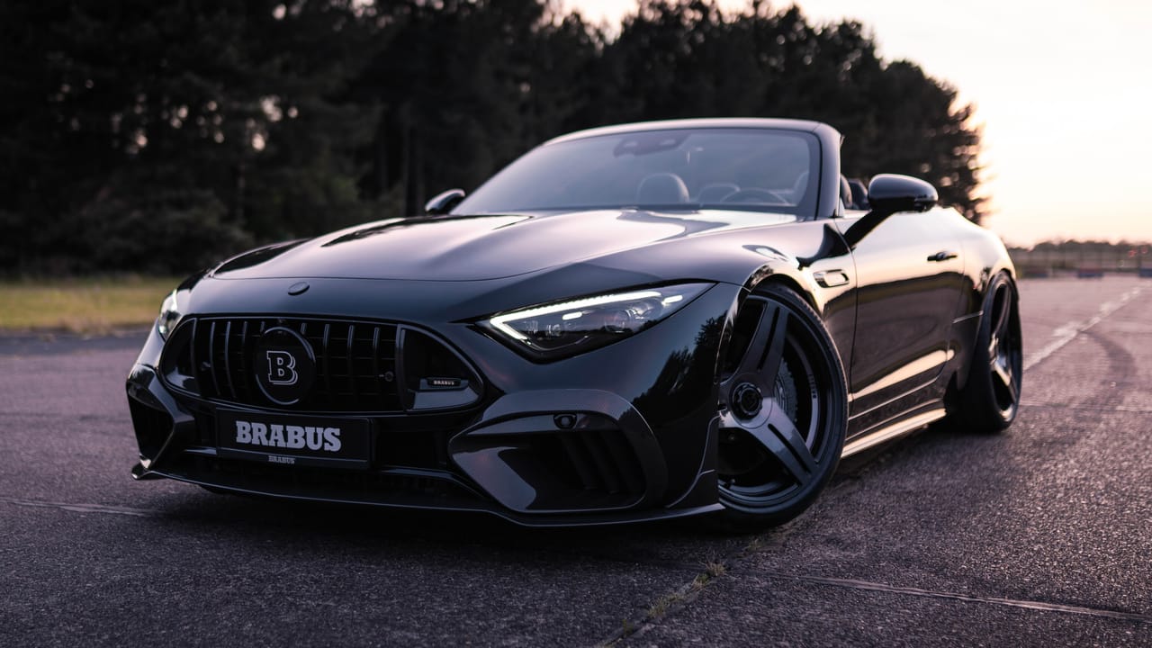 Brabus is bringing back three-spoke wheels with this modified 740bhp ...