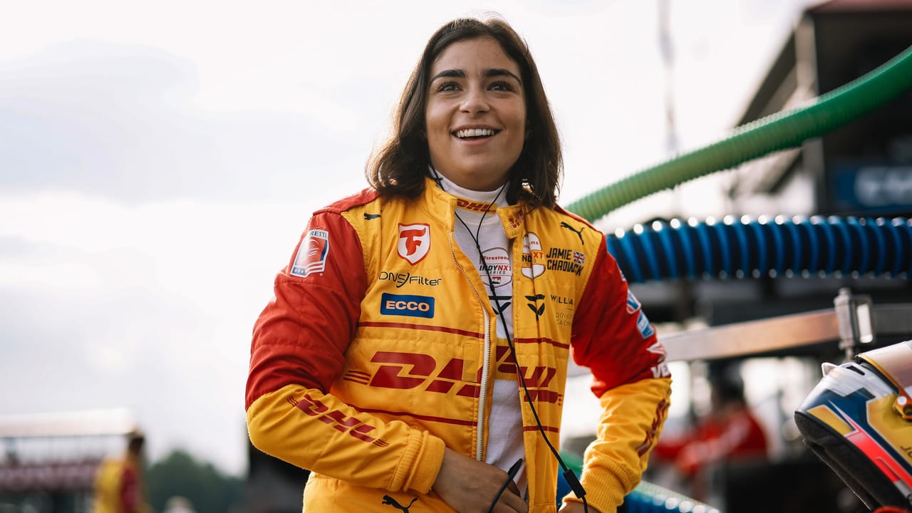 Jamie Chadwick loving “brutal” Indy NXT series | Top Gear