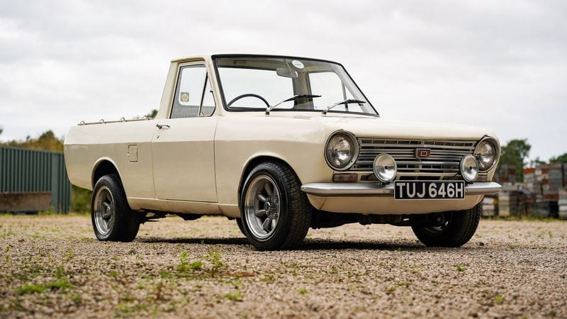 This MOT-free and tax-exempt Datsun Sunny pickup truck could be yours ...