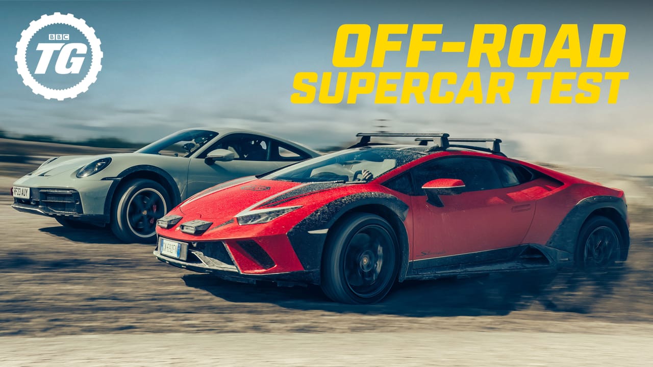 Video: Lamborghini Huracán Sterrato vs Porsche 911 Dakar | Top Gear