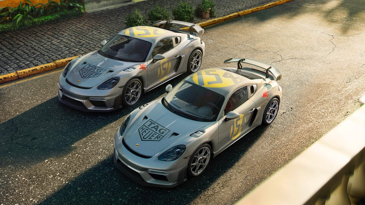 These two special Cayman GT4 RSs are inspired by the Carrera ...
