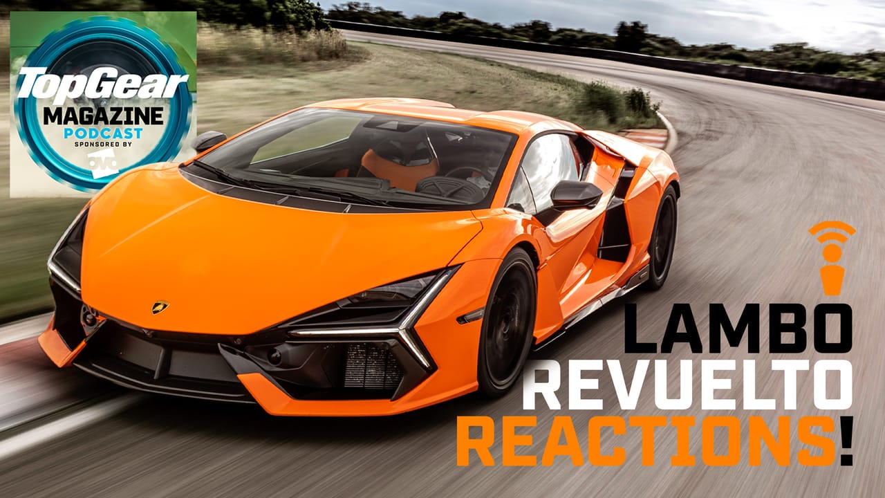 Podcast: reactions to the new Lamborghini Revuelto! | Top Gear