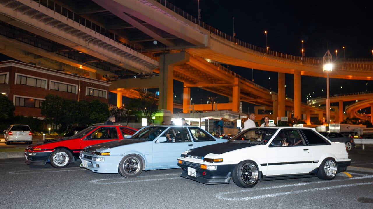 Gallery: just another Thursday night at Daikoku PA in Japan | Top Gear