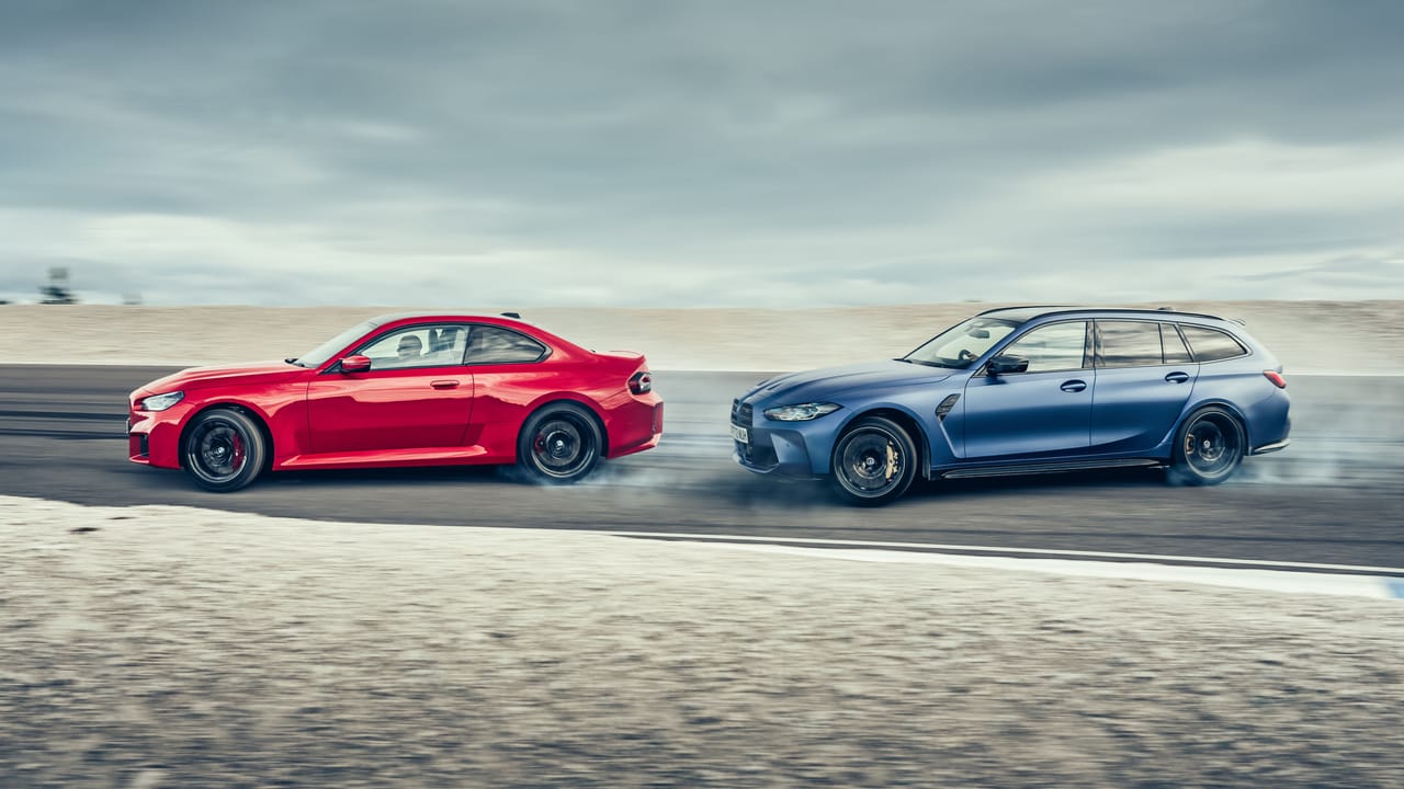 Speed Week 2023: BMW M2 Competition vs BMW M3 Touring | Top Gear