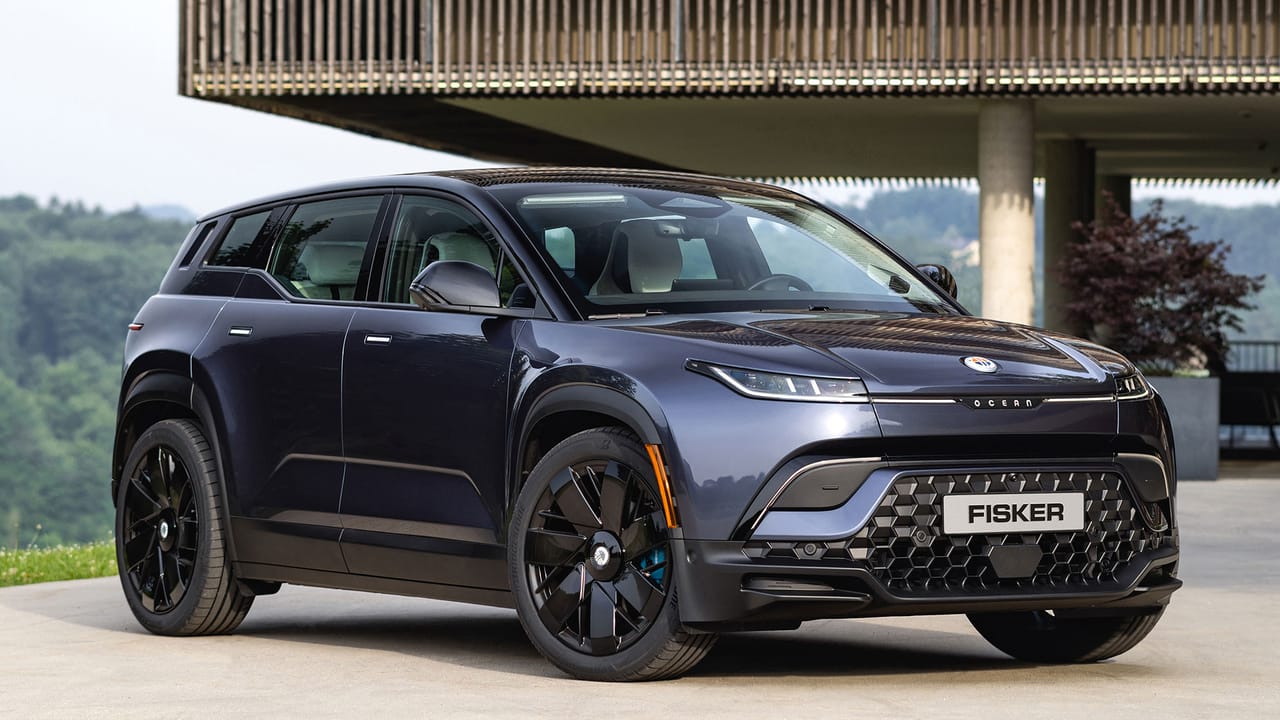 The £37k electric Fisker Ocean Sport gets official range of 288 miles ...