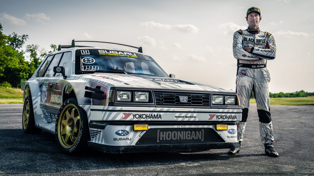 Video: drifting the 862bhp Subaru Family Huckster with Travis Pastrana ...