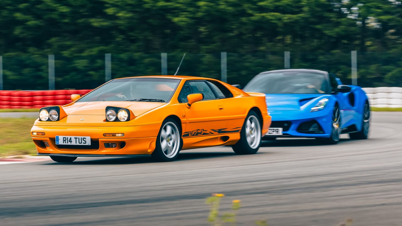 Progress Report: 1999 Lotus Esprit GT3 vs 2023 Lotus Emira i4 | Top Gear