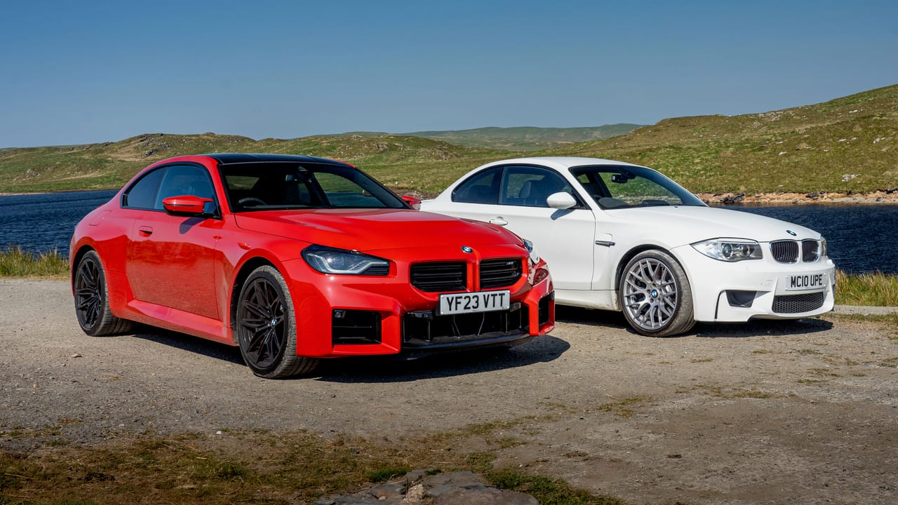Progress Report: (2023) BMW M2 vs BMW 1M (2010) | Top Gear