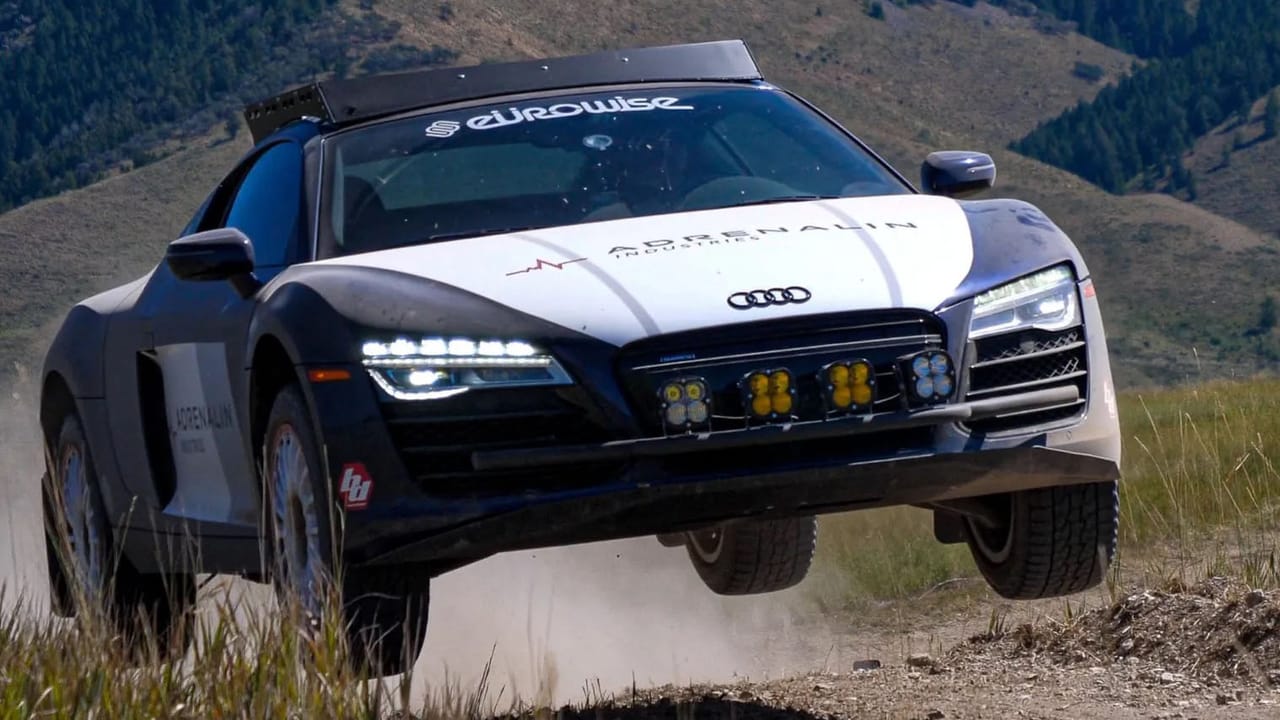 A rally-bred V8 Audi R8 has just come up for sale | Top Gear