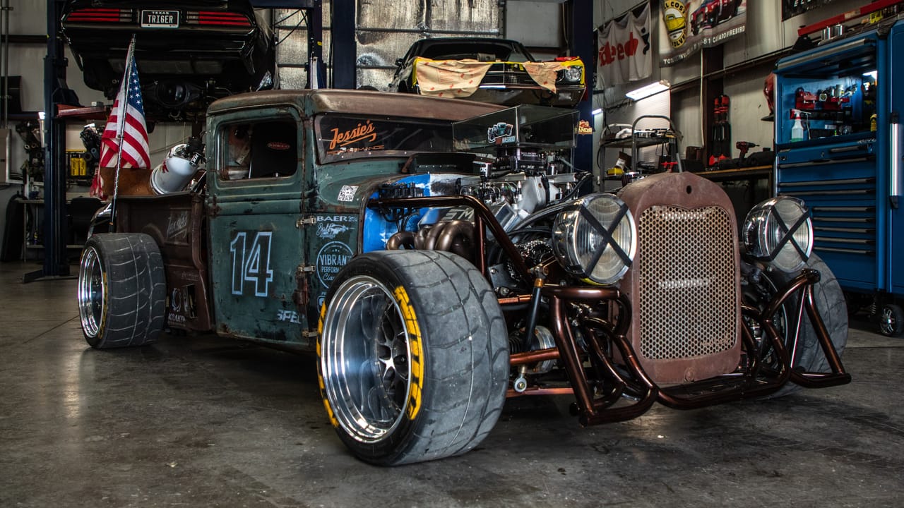 Meet the NASROD: a 1,000bhp all-wheel-drive burnout machine | Top Gear