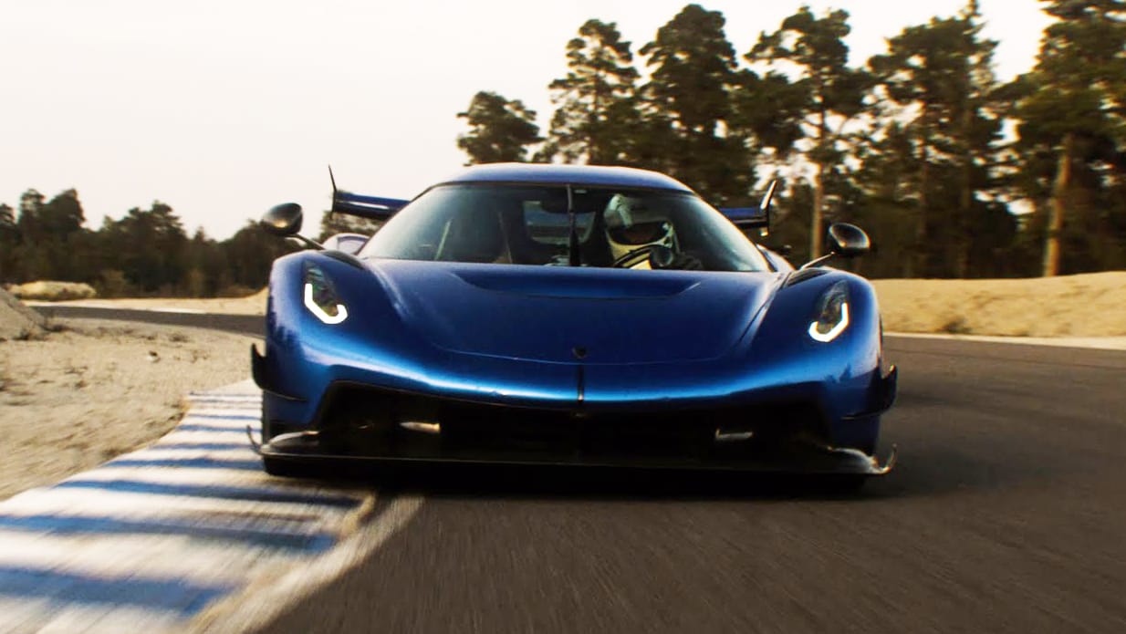 The Koenigsegg Jesko Attack has just obliterated the Gotland lap record ...