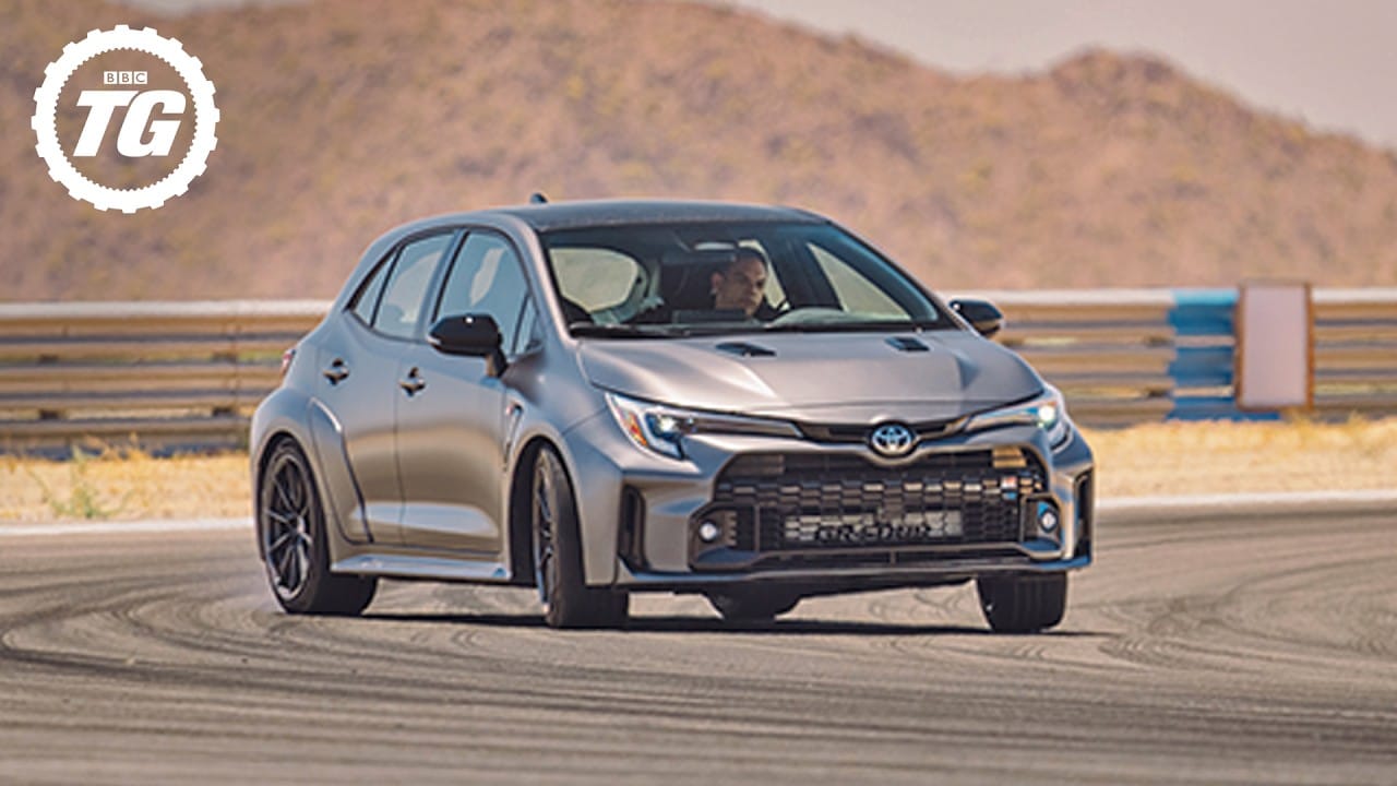 Watch: Toyota Corolla GR vs Subaru BRZ on track | Top Gear