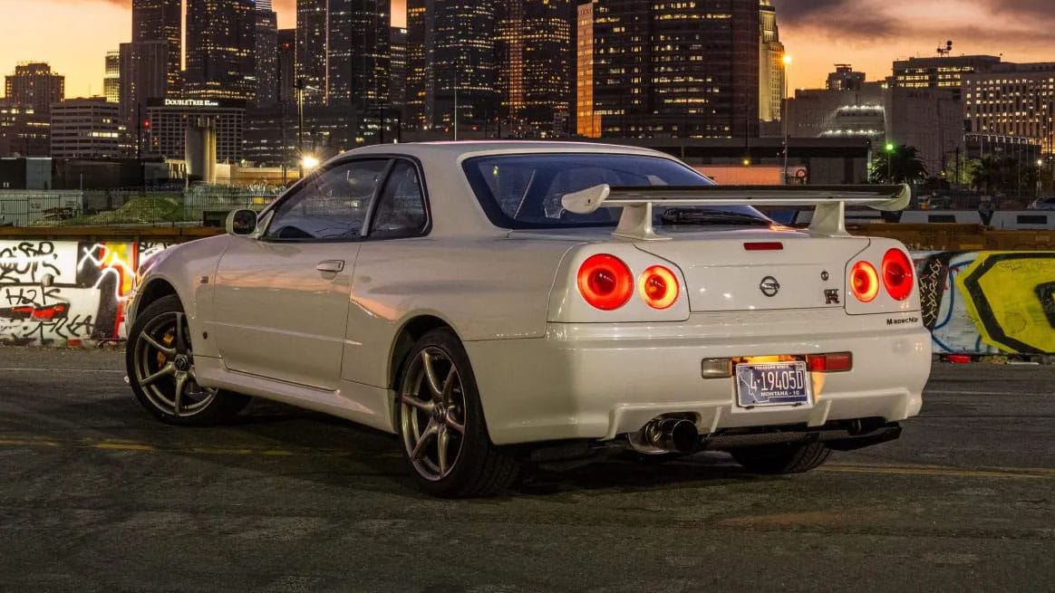 We desperately want this one-of-285 Nissan Skyline R34 GT-R M-Spec Nur ...