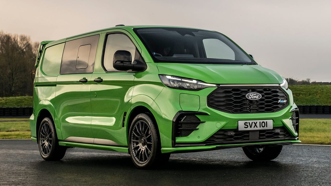 There’s a new bodykitted Ford Transit Custom MS-RT, and it’s green in ...