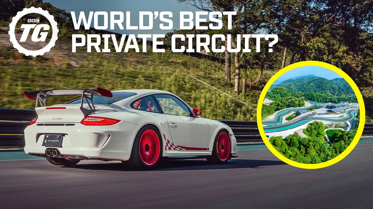 Ride onboard a Porsche 911 GT3 RS around this secret, private Japanese ...