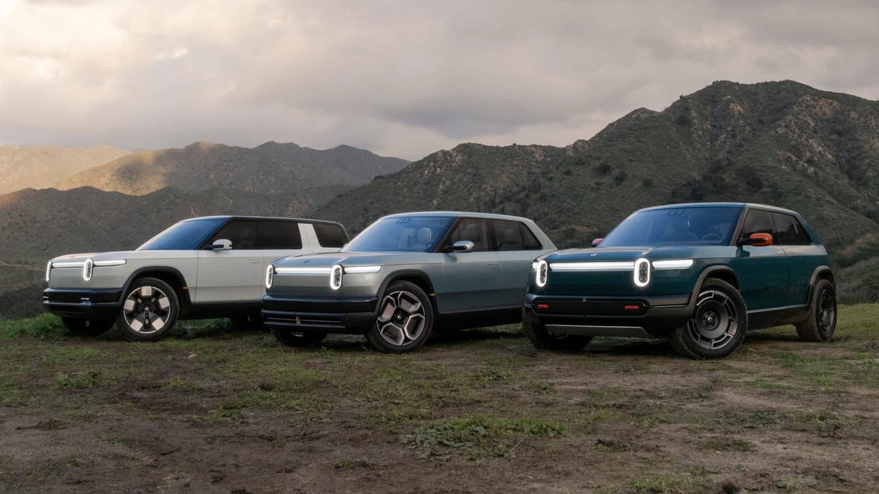 New Rivian R2 and surprise R3 revealed: is this its Tesla Model Y ...