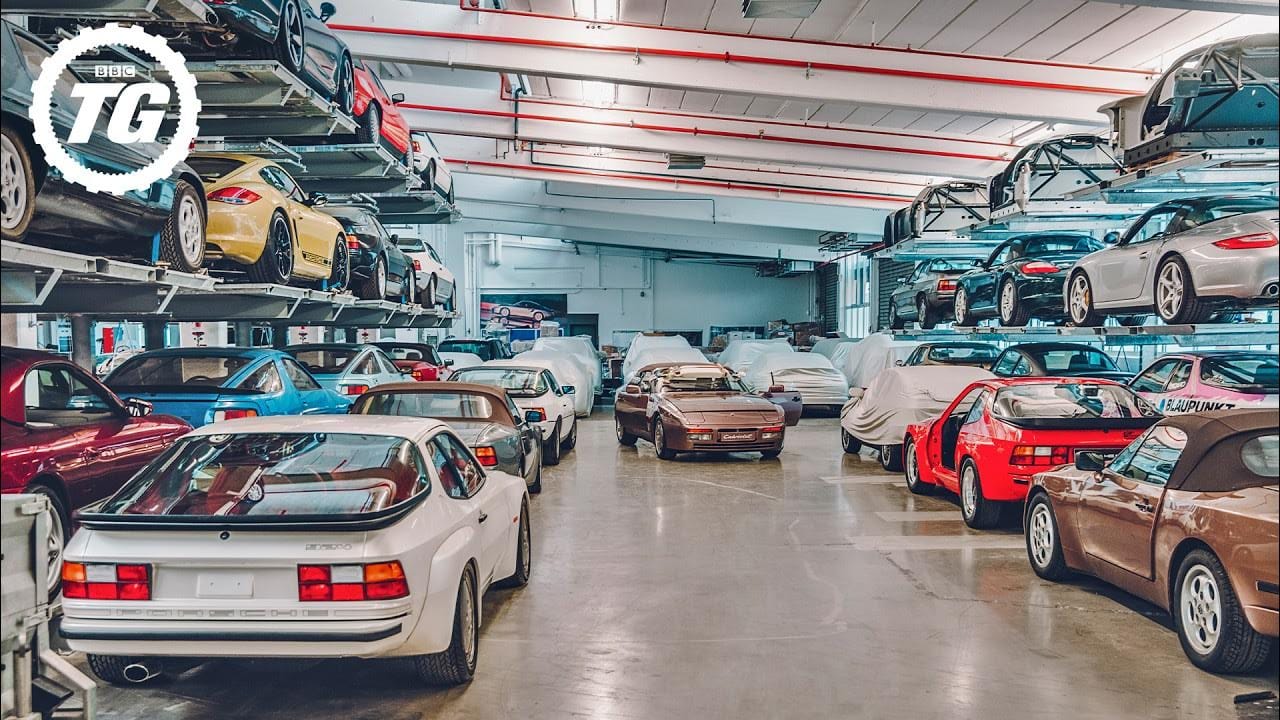 Every Porsche road car in one place: watch TG's tour of Porsche's ...