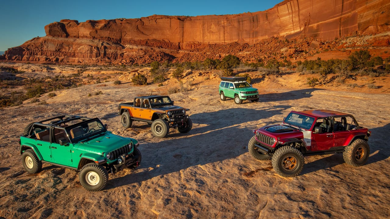 Jeep has just revealed four unique off-road concepts | Top Gear