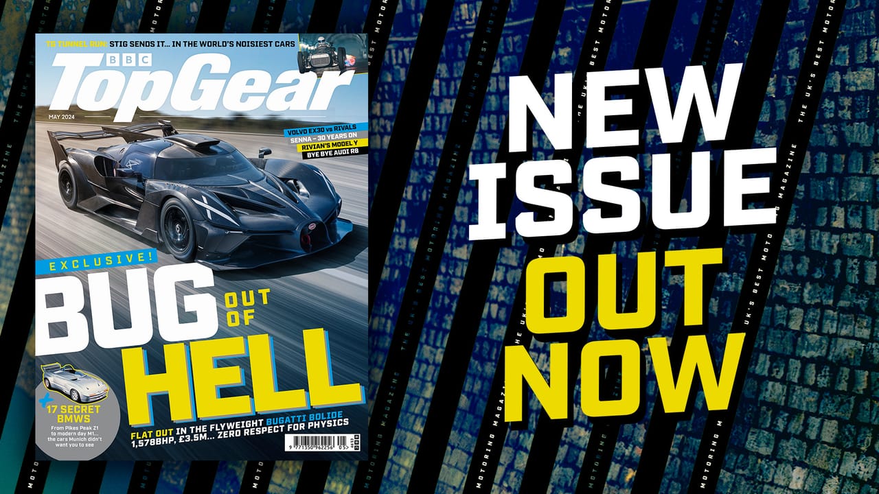 New issue out now: TG drives the 1,578bhp Bugatti Bolide | Top Gear