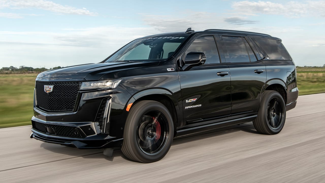 Look out: Hennessey’s done an 850bhp Cadillac Escalade | Top Gear