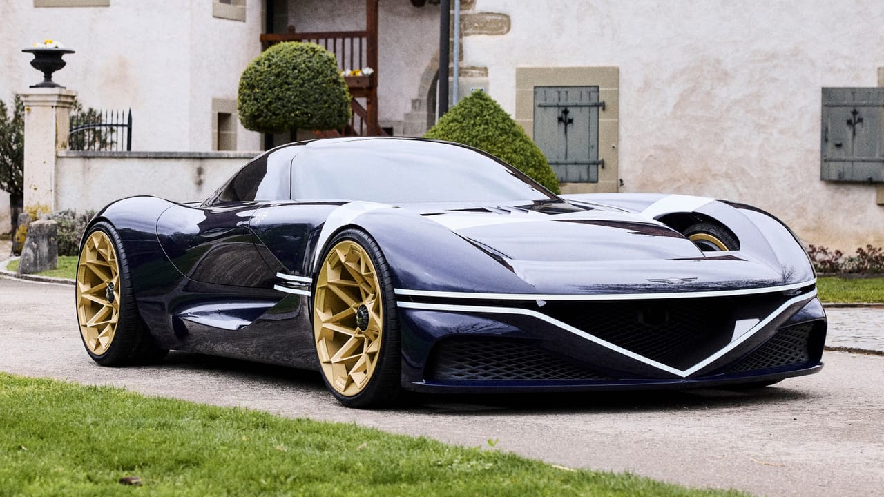 The Genesis X Gran Berlinetta Vision is a homage to Jacky Ickx’s career ...
