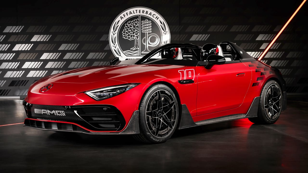 What the-? Mercedes-AMG reveals roofless, V8 ‘PureSpeed’ concept with a ...