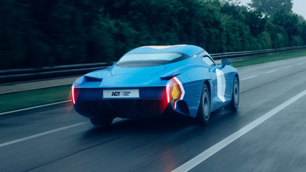 The stunning Zagato AGTZ Twin Tail is a rolling, €650k piece of Alpine ...