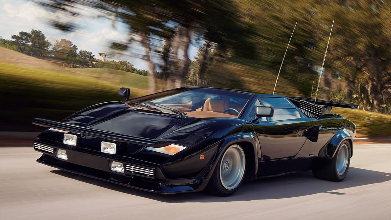 Look at this amazing old Lamborghini Countach LP400 S from The ...
