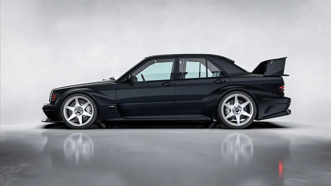 The first-ever HWA AG 190 EVO II restomod is coming up for auction ...