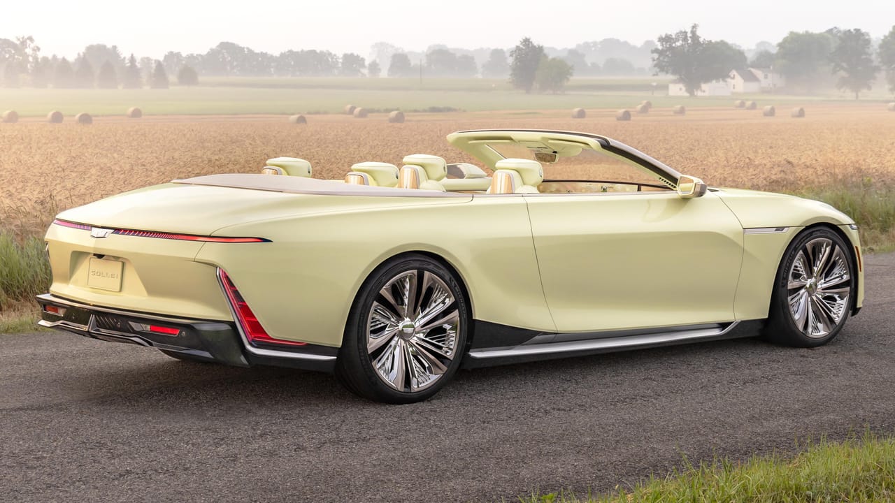 Cadillac Sollei concept: a stunning electric roadster created with ...