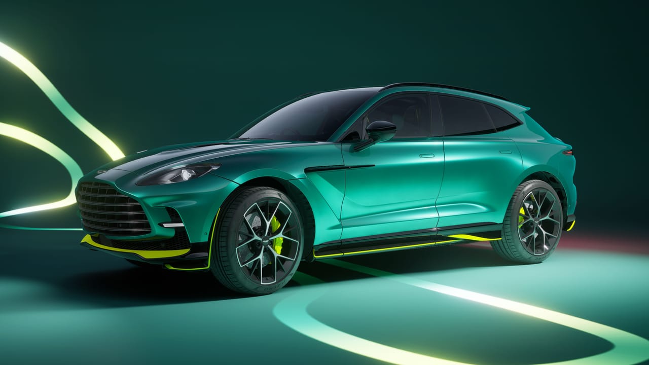 This special edition Aston Martin DBX707 AMR24 celebrates its F1 car ...