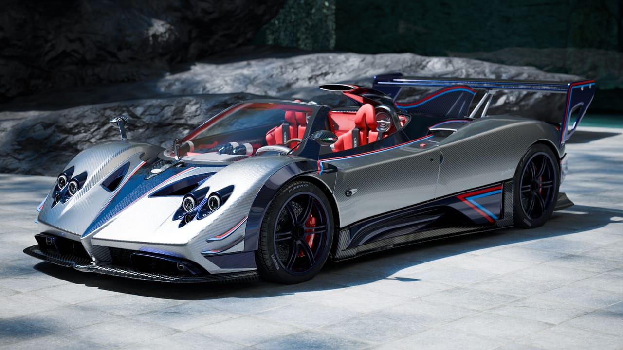 This really is the last one: behold, the V12 Pagani Zonda Arrivederci ...