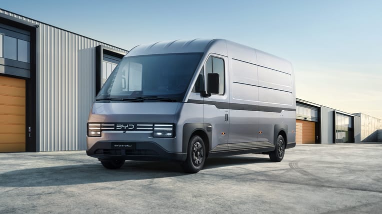 The blocky BYD E-VALI van is here to take on the Transit | Top Gear