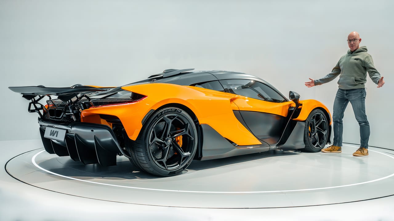 Has the 1,275bhp McLaren W1 moved the game on from the P1? | Top Gear