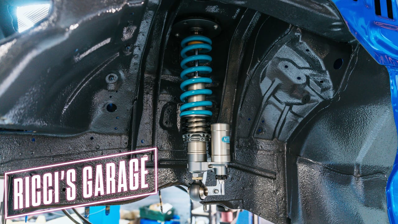 Ricci's Garage: upgrading the suspension on the R34 Skyline is ...