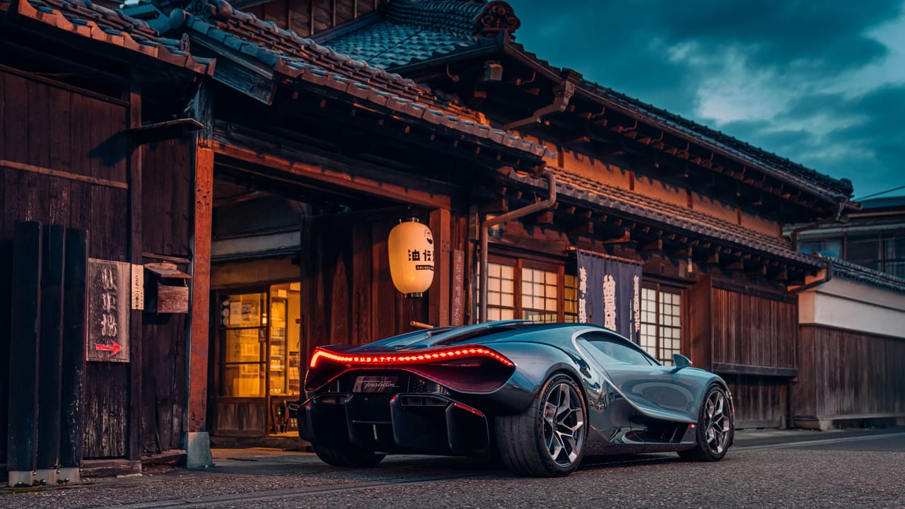 The Bugatti Tourbillon has been on tour to Japan, and here are the pics ...