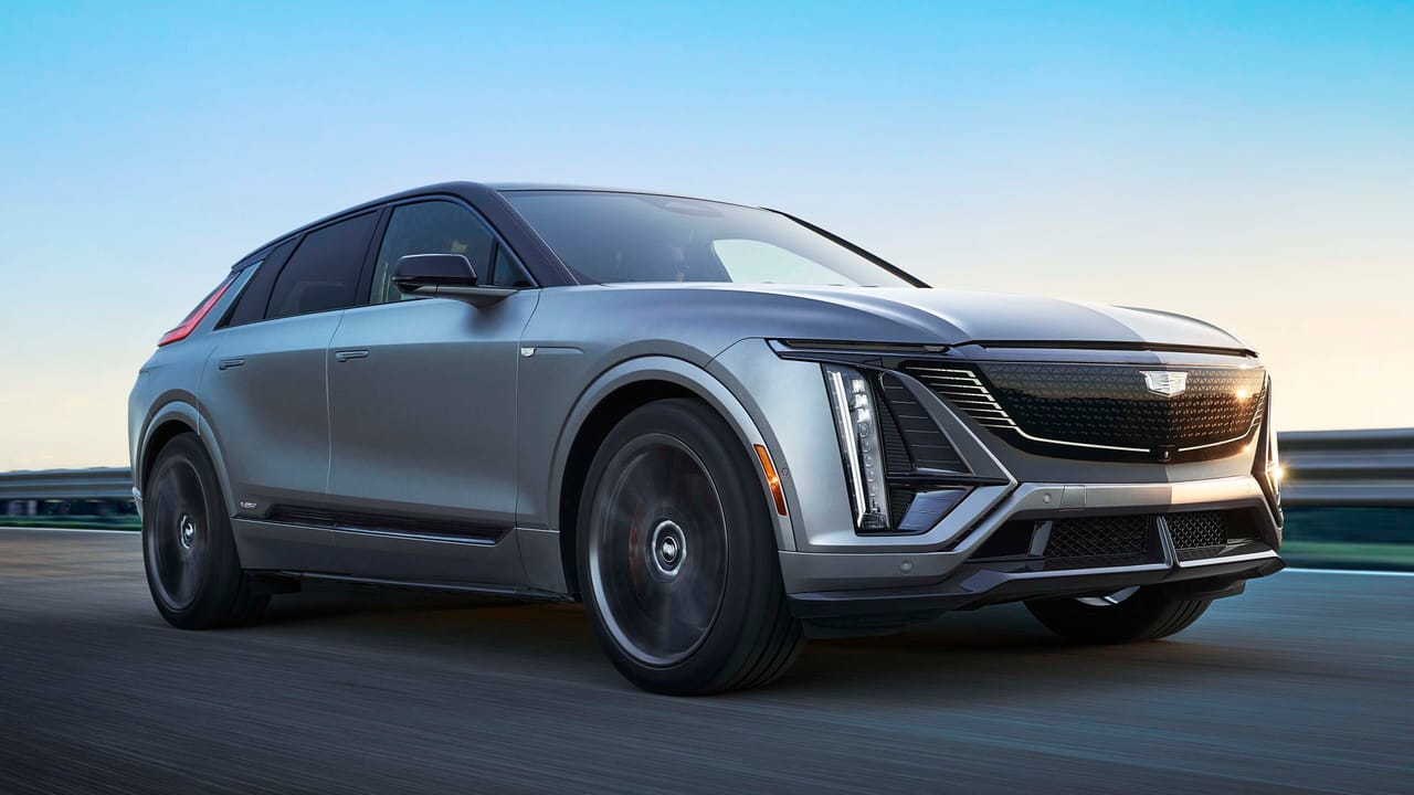 The 606bhp all-electric Lyriq-V is Cadillac’s fastest ever model | Top Gear