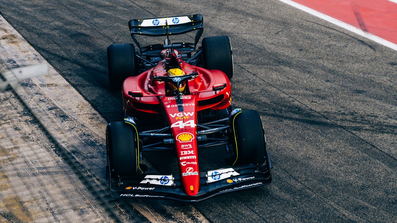 Someone’s keen… Hamilton racks up more testing miles for Ferrari | Top Gear