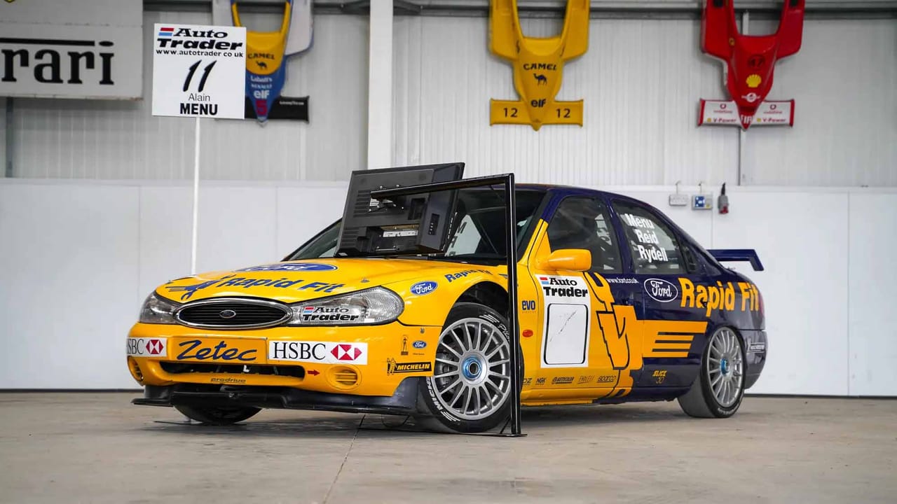 Here’s a Ford Mondeo touring car gaming rig that could be yours for ...