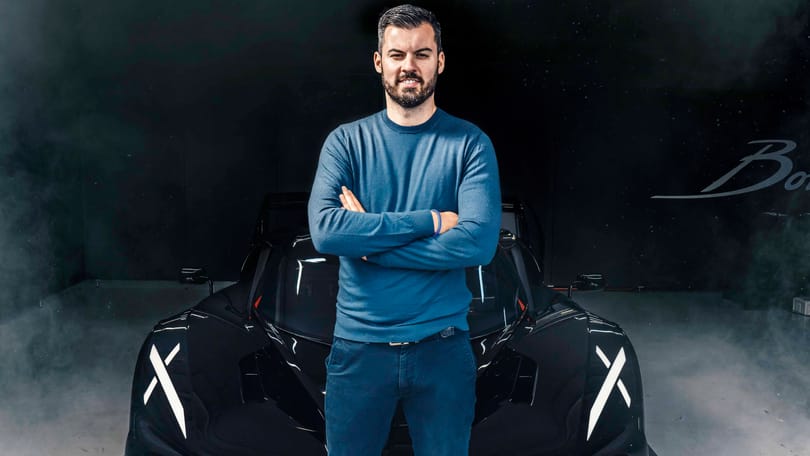 The AM Rina is a lightweight Italian speedster with a 500bhp American ...